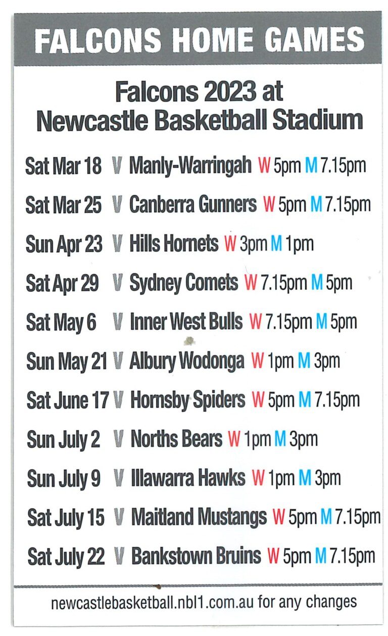 NBL1 - Newcastle Basketball