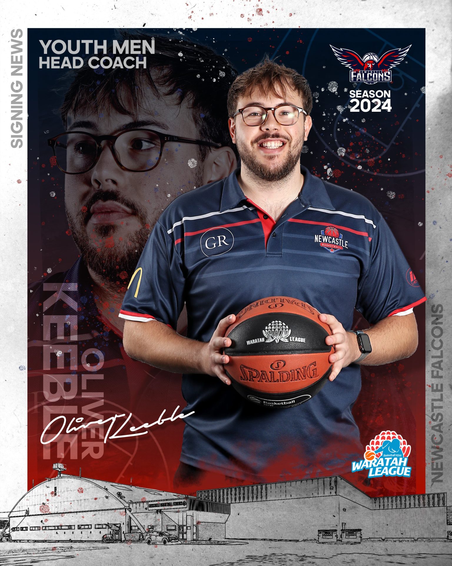 OLIVER TAKES YOUTH MEN COACHING REINS - Newcastle Basketball